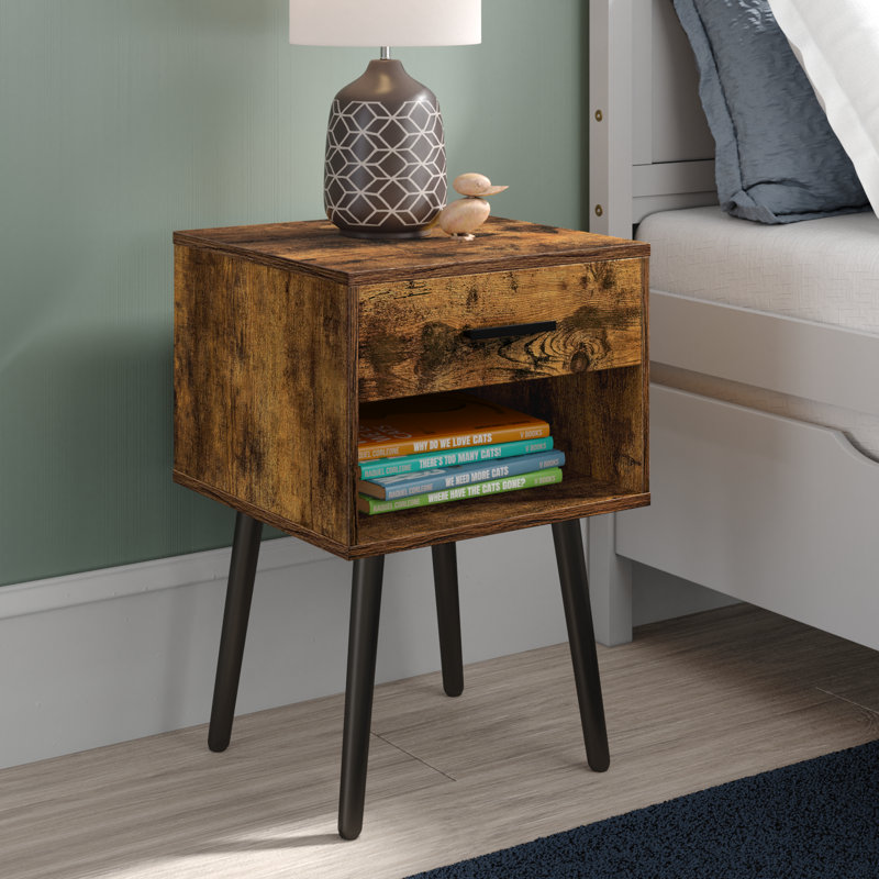 Wade Logan Atiq Nightstand Reviews Wayfair